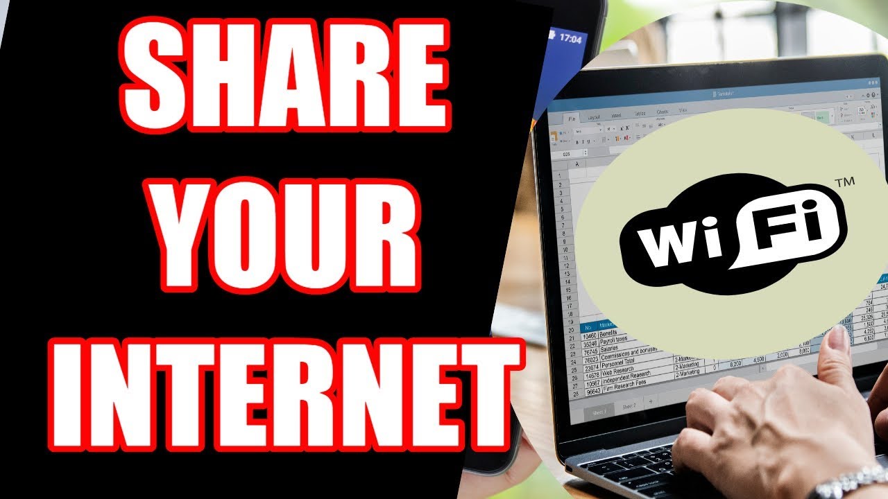 How To Share Internet Connection From Laptop-PC To Other Multiple ...