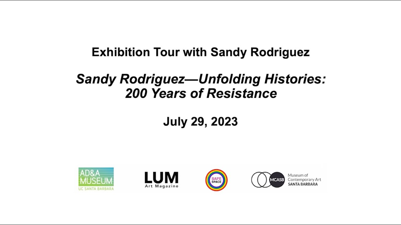 Exhibition Tour with Sandy Rodriguez - YouTube