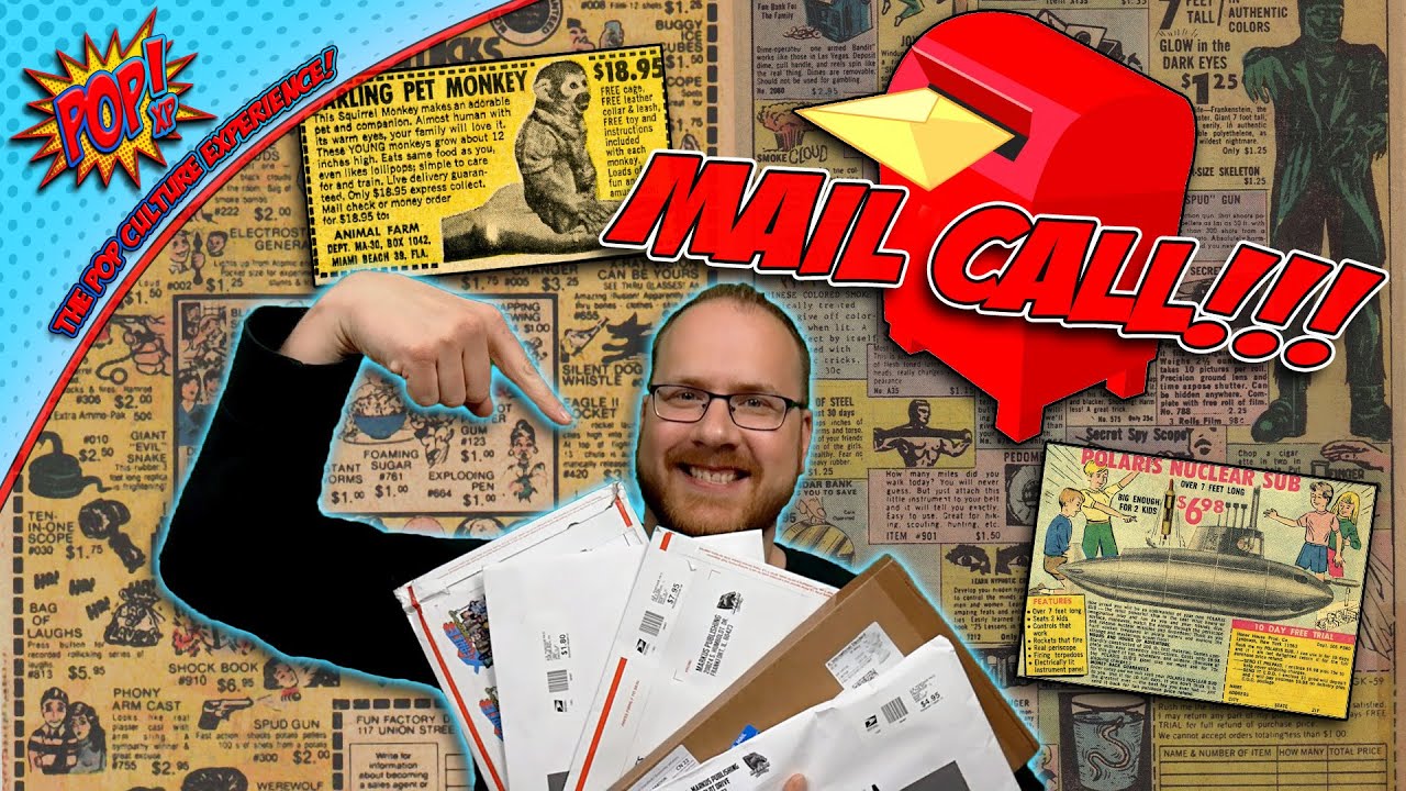 MAIL CALL!!!! | Unboxing Some Comics and Goodies! - YouTube