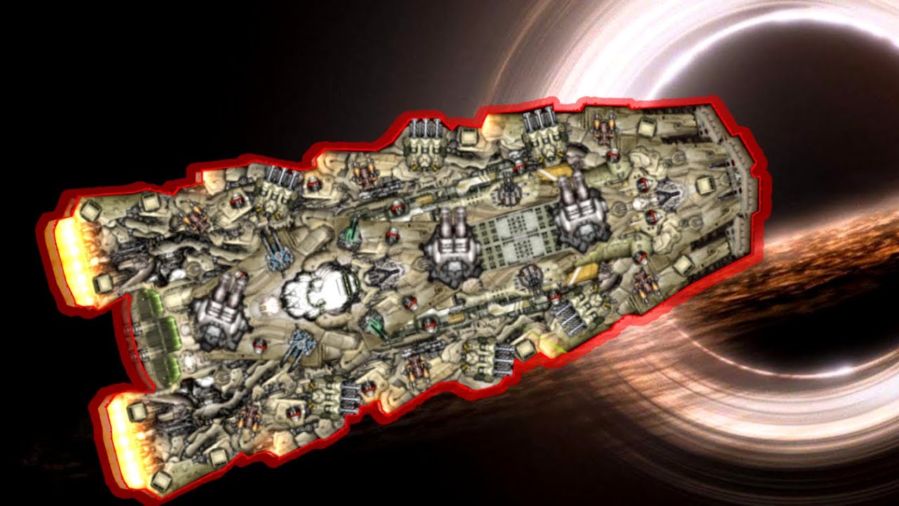 STRONGEST and BIGGEST Ship In the GAME ?!! NAGATO StarSector modded ...