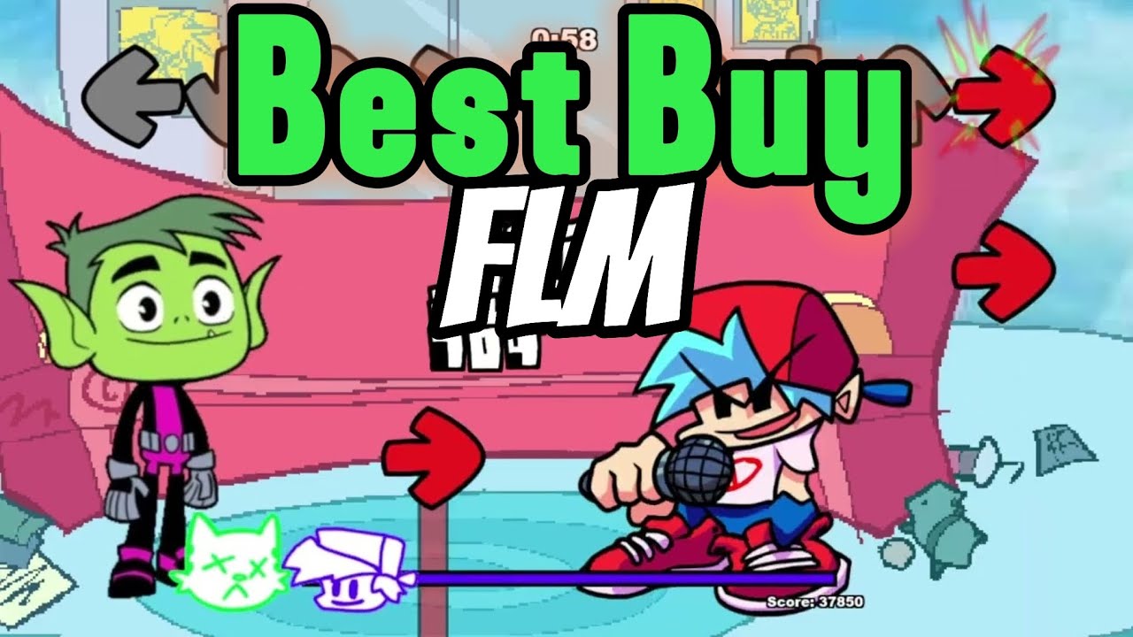[FNF] Best Buy but I made an FLM of it! ~ Vs. Cyborg V2 - YouTube