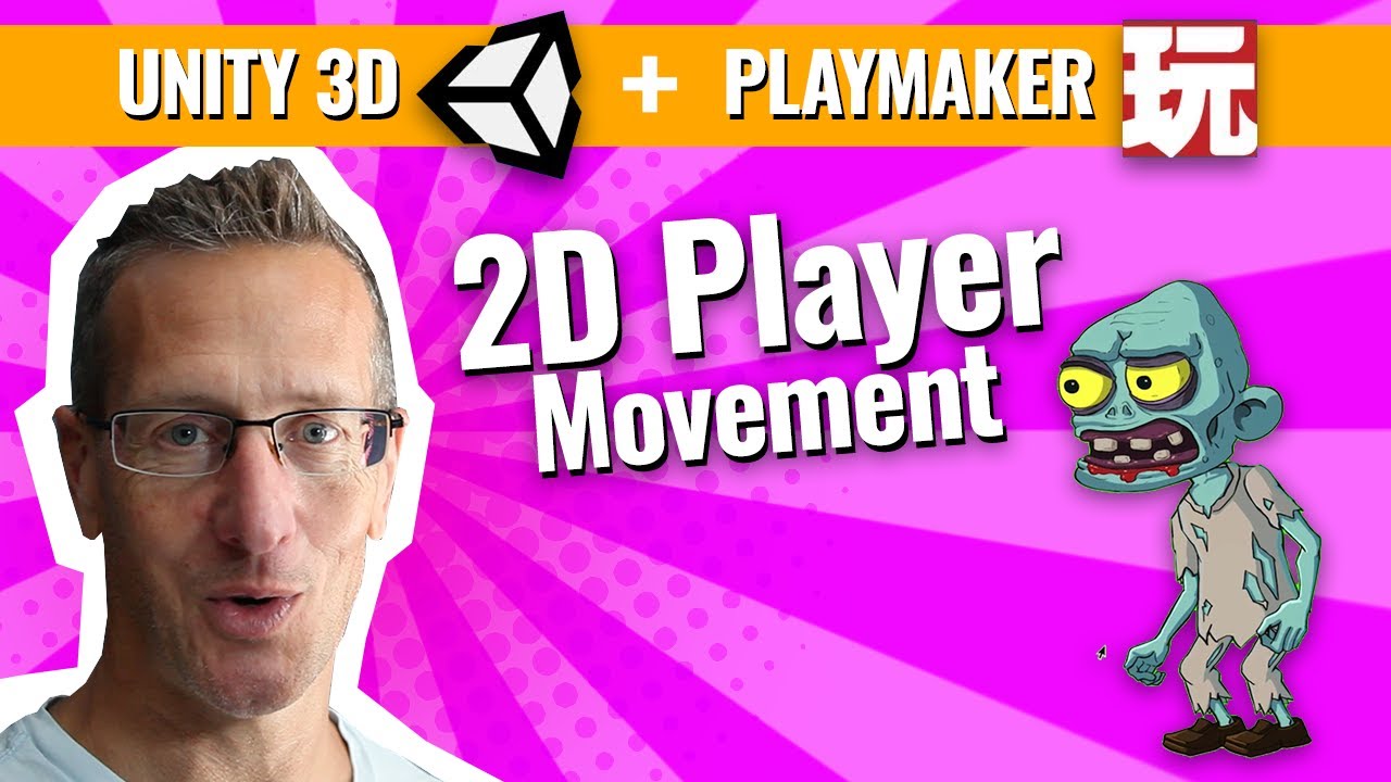 Unity 2d Playmaker Simple Player Movement Tutorial Youtube