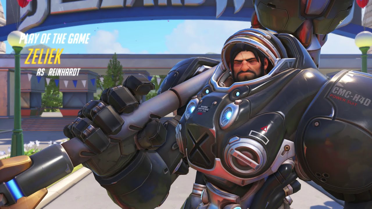 Overwatch Raynor Skin - Player of the Game - YouTube