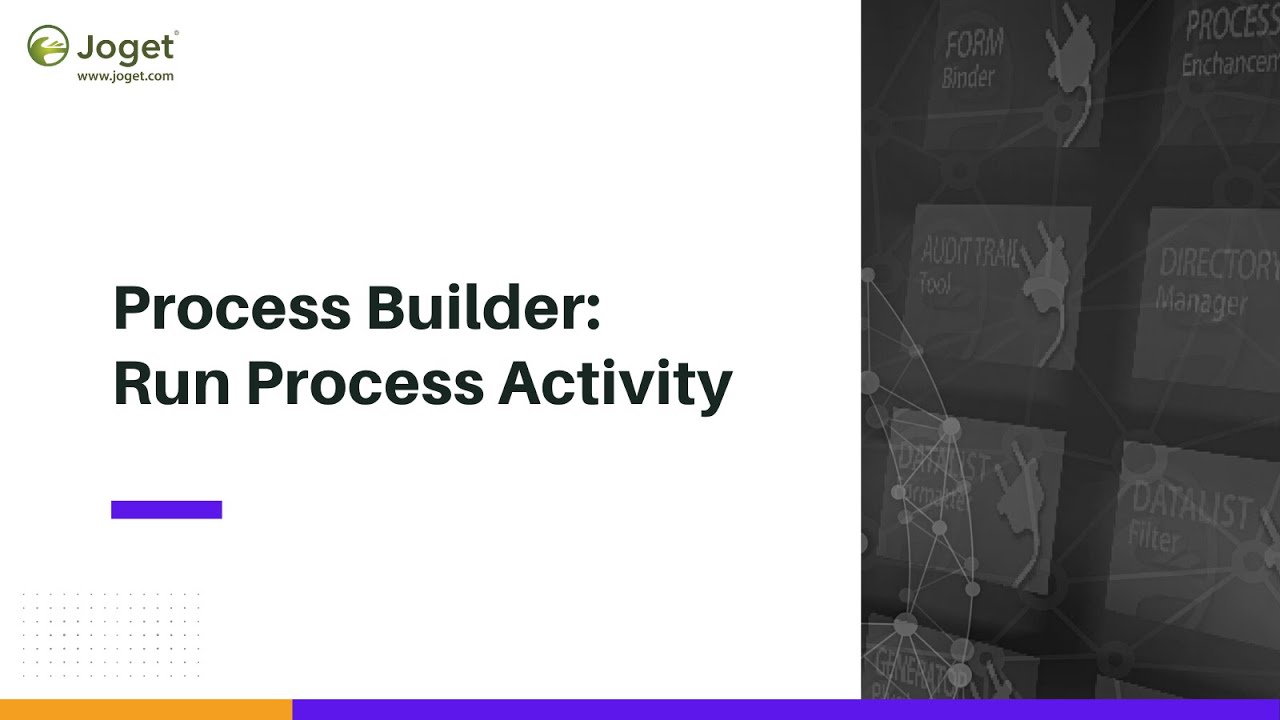 Process Builder - Run Process Activity - YouTube