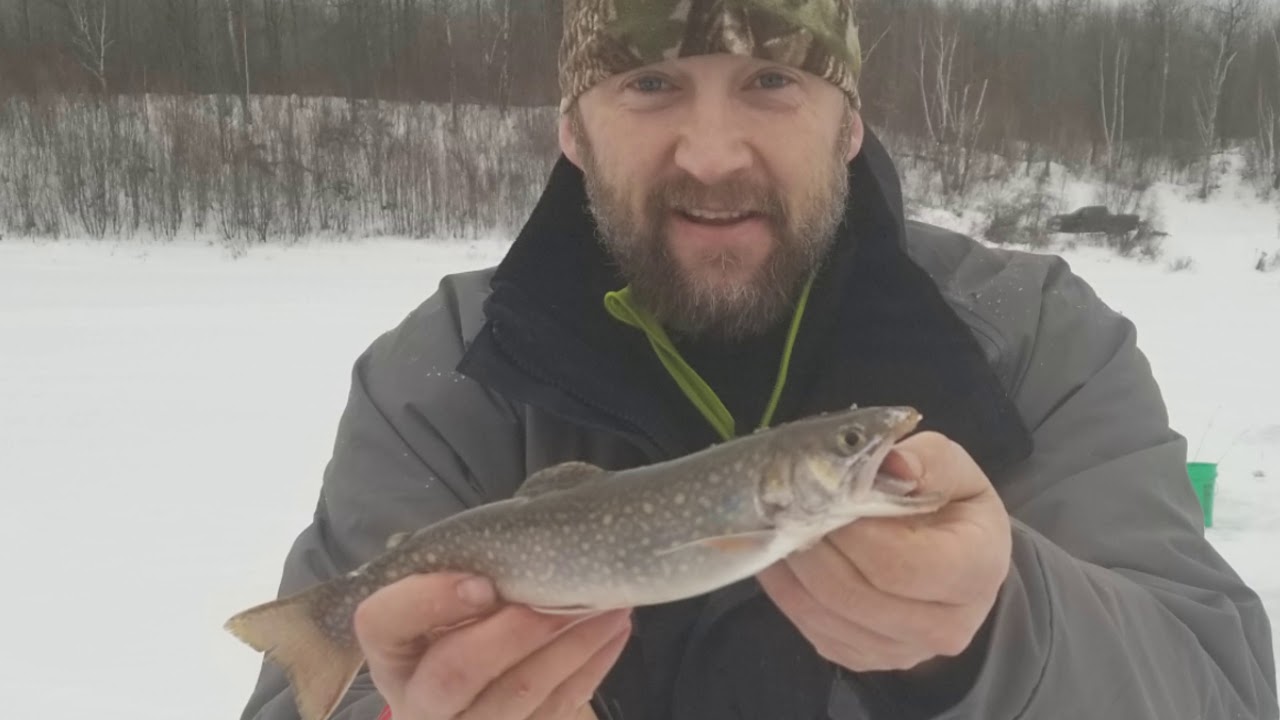 Red Lake Ice Fishing - Christmas 2019 - YouTube