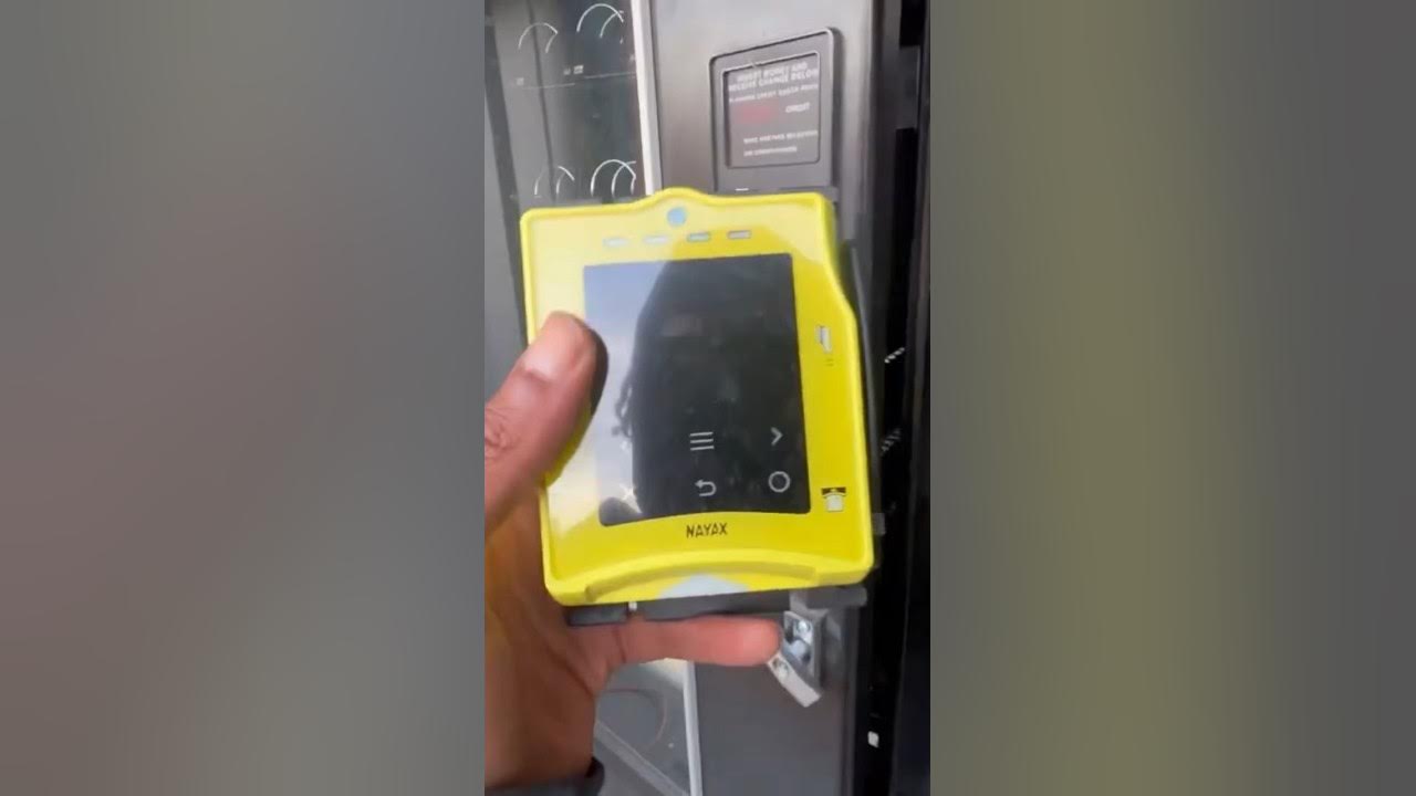 Nayax Card Reader | Vending Machine Install - YouTube