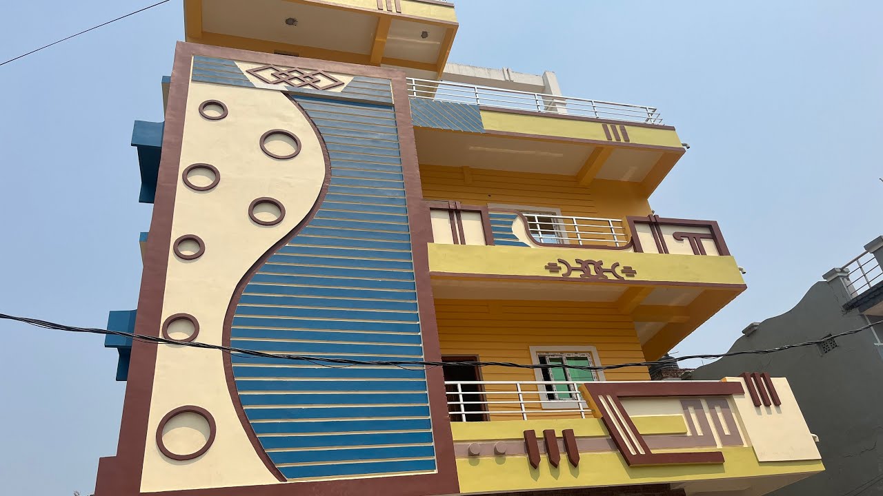 Amazing Front Design Building - YouTube