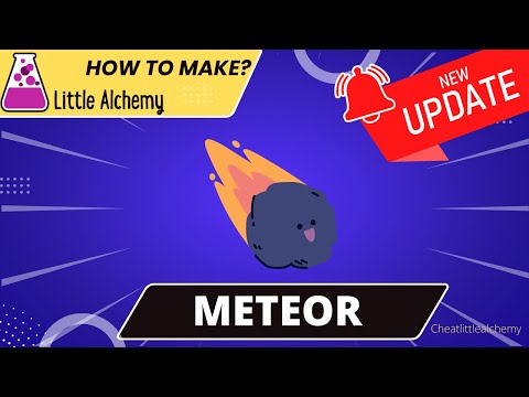 Little Alchemy -How To make Meteor |Walkthrough |Hints |lösungen - YouTube