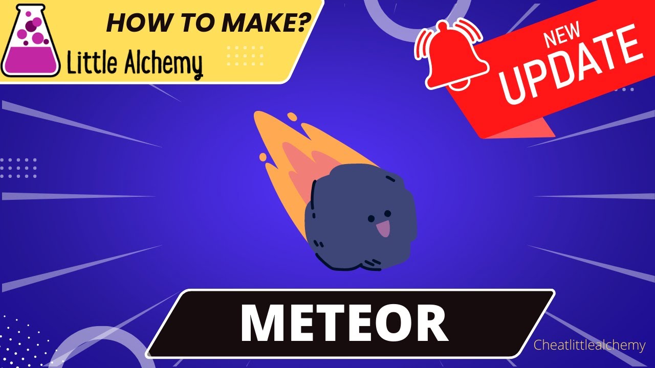 Little Alchemy -How To make Meteor |Walkthrough |Hints |lösungen - YouTube