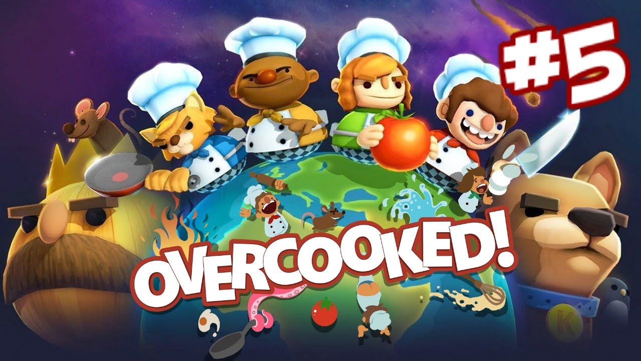 FISH AND CHIPS ON ICE | Overcooked! Co-op with Michael Shaw - PART 5 ...