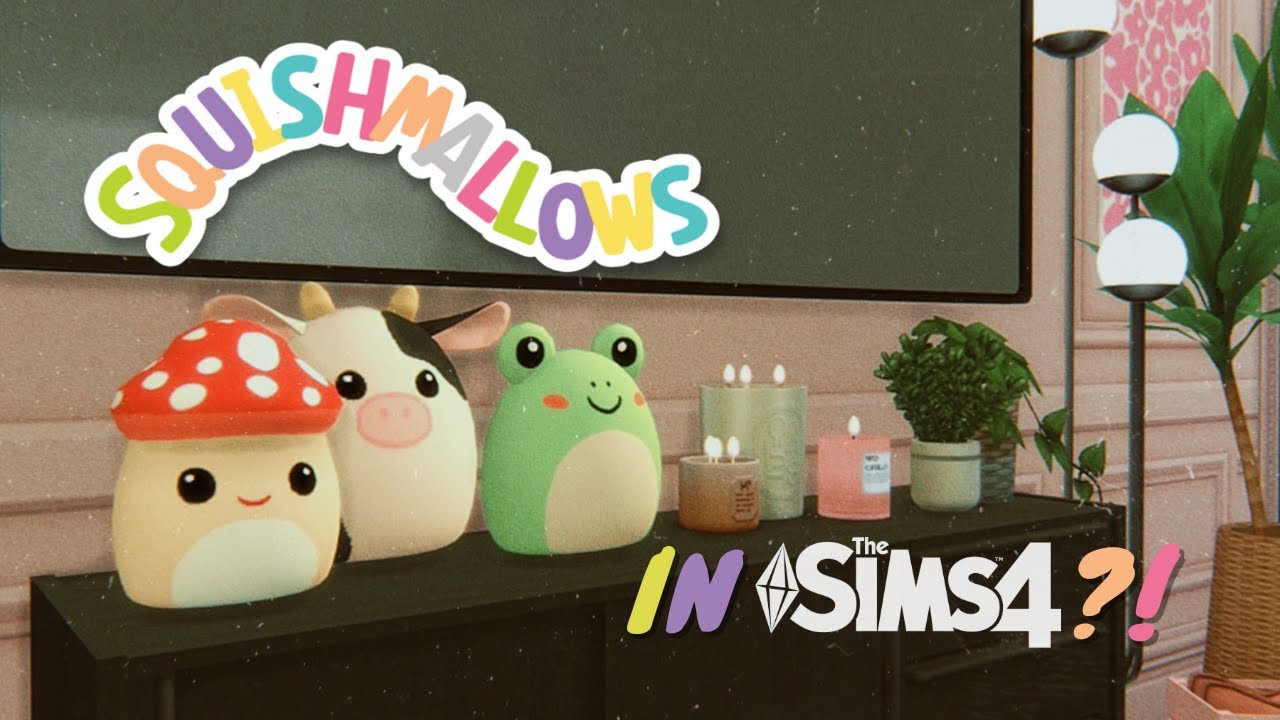 Squishmallows in The Sims 4?! 😱 | The Sims 4 Speedbuild w/ Relaxing ...