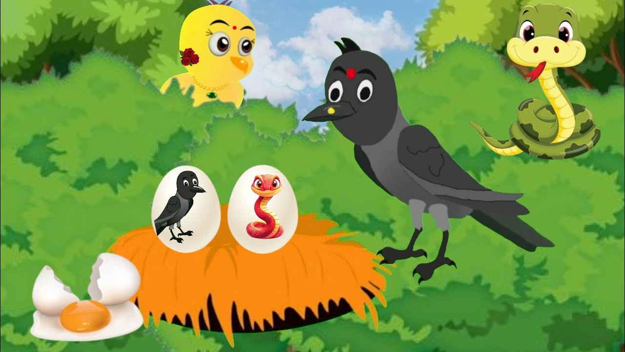 नई कहानी ||جادوی انڈا | Funny Birds Cartoon |bebo chidiya Wala cartoon ...