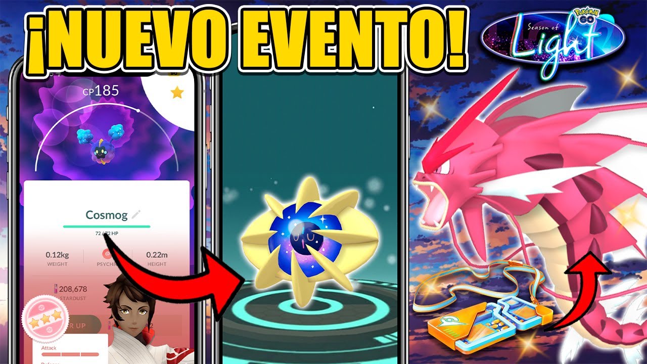 ¡NUEVO EVENTO! EVOLUCIONA a COSMOG en COSMOEM, RAID DAY de MEGA ...
