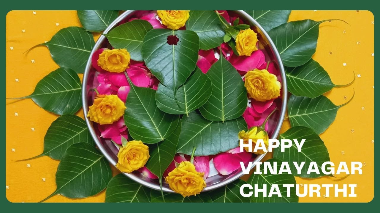 Leaf Ganesha Decoration | How to make Peepal Leaf Pillayar | Ganesh ...