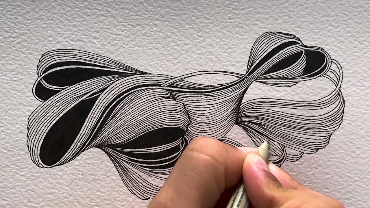 LINE SCULPTING Shape 9 - YouTube