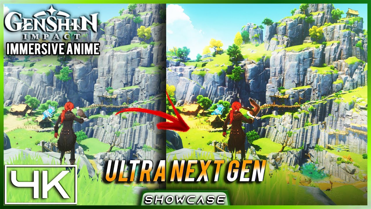 4K "Immersive Anime" Genshin Impact as an ANIME? -ULTRA NEXT-GEN ...