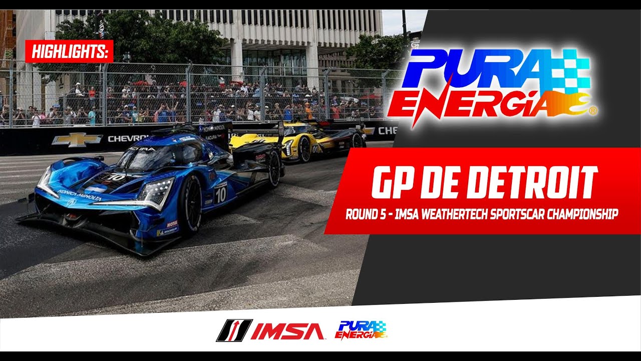¡ACURA #10 de Wayne Taylor GANÓ el GP de DETROIT! | PURA ENERGÍA - YouTube