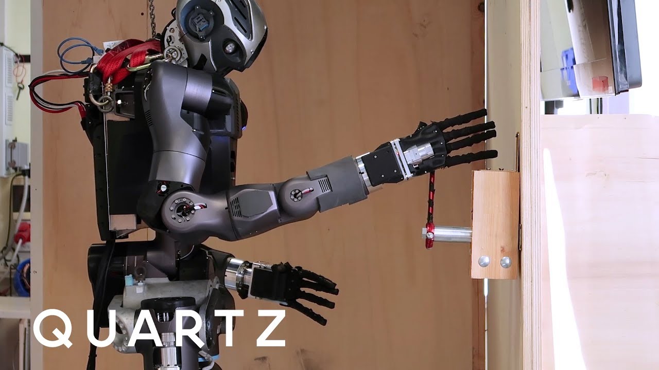 WALK-MAN: The VR robot that goes where humans can't - YouTube