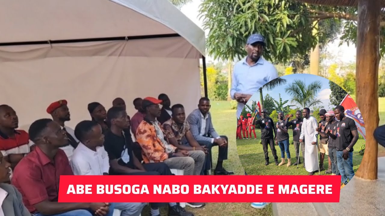 BUSOGA NABO BAGAMBYE TULINA OKULABA KU NGOBI H.E BOBI WINE BAMUSASIDDE ...