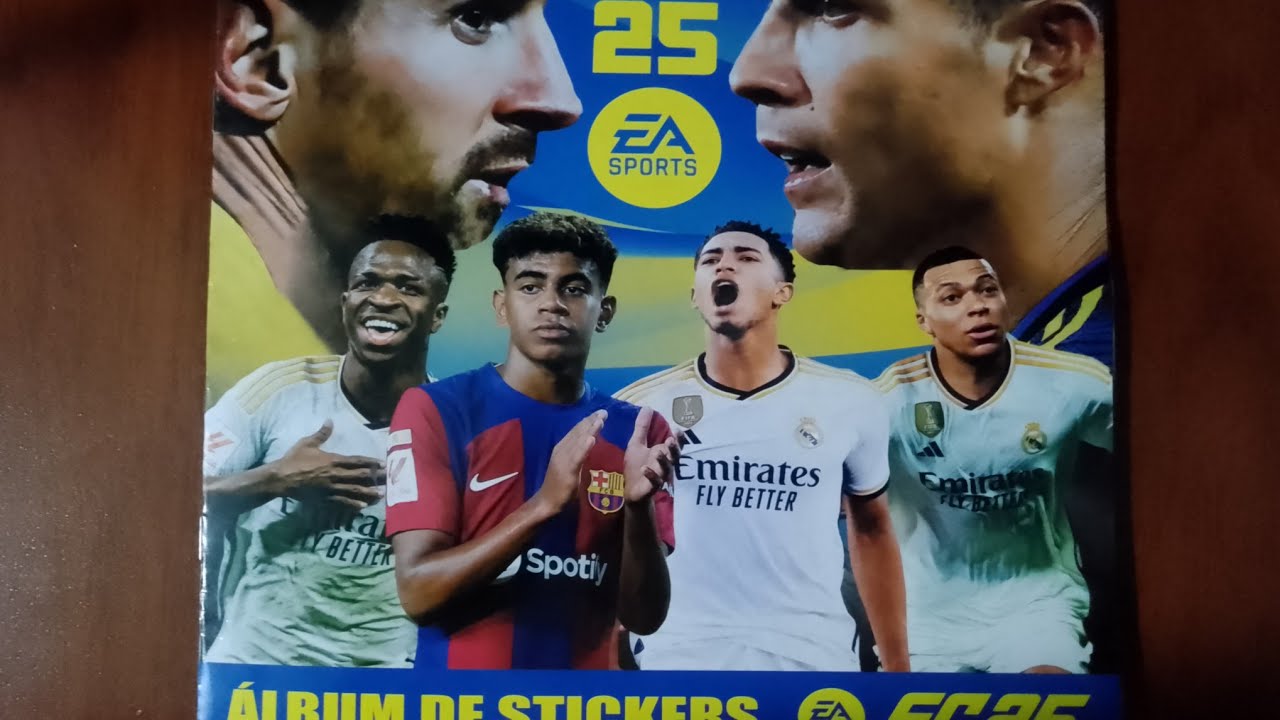unboxing de el álbum de fc mobile 25 #fc24 #fcmobile - YouTube
