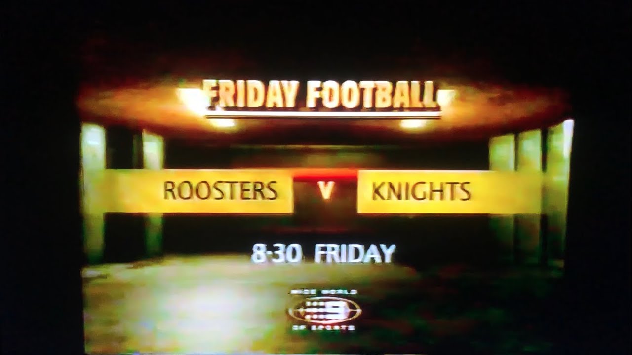 NRL on Nine Friday Night Football Sydney vs Newcastle Promo 2003 - YouTube