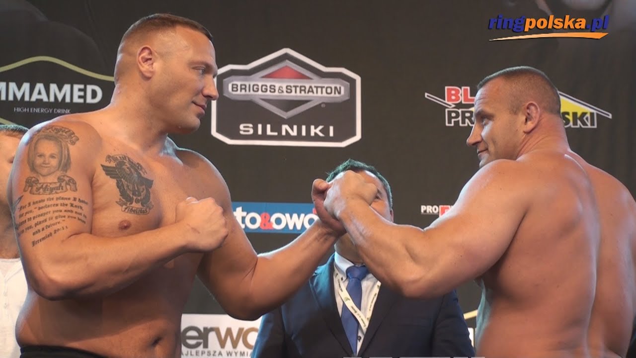 KSW 23. Mariusz Pudzianowski - Sean McCorkle: ważenie techniczne - YouTube