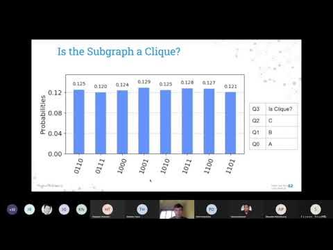 Implementation of Grover's Algorithm to Solve the Maximum Clique Problem - YouTube