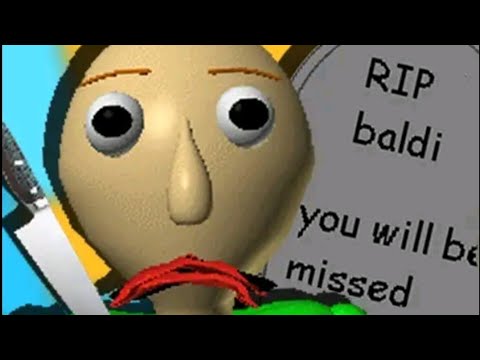RIP Baldi | Baldi Dies - YouTube