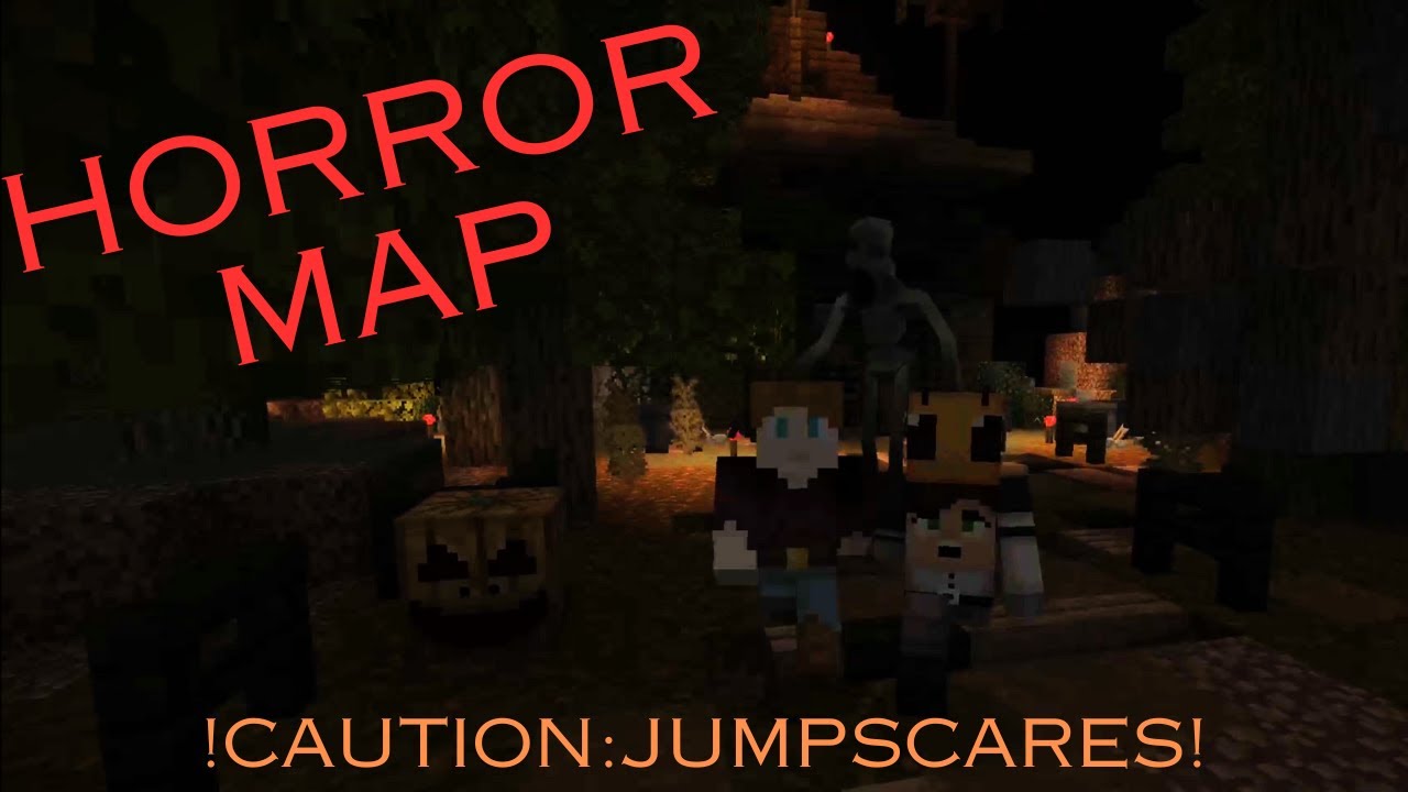 SCARIEST MAP EVER | Minecraft Horror Map with @Crazyburnie - YouTube