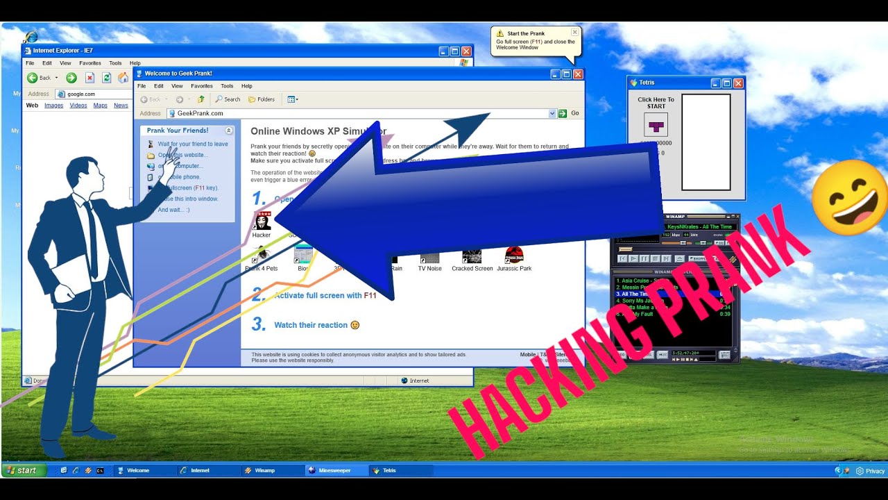 How to Look Like You're Hacking (Prank Your Friends | Pretend to Be a ...