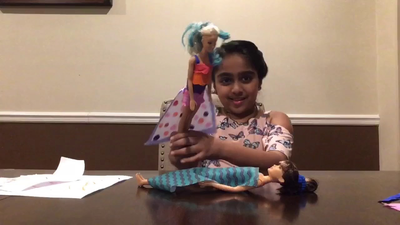 DIY: How to make a Paper Barbie Dress & the Fashion Runway! - YouTube