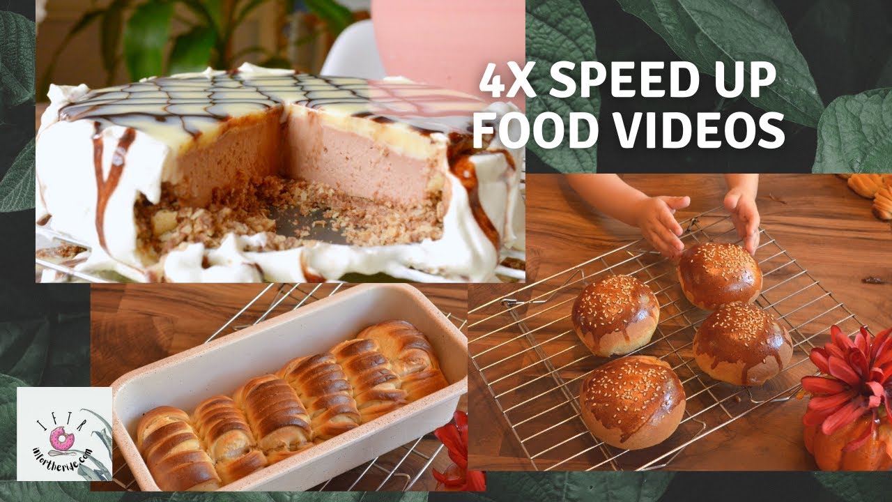 FOOD RECIPES 4X SPEED UP - YouTube