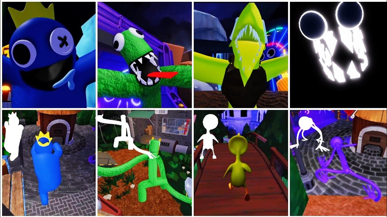What if i become every monster in Rainbow Friends Chapter 2 all monster ...