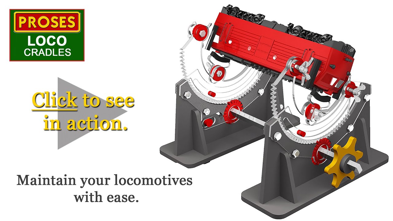 PROSES LB-902 Rotating Loco Cradle Locomotive Maintenance Tool for ...
