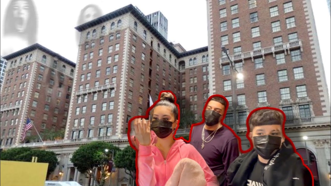 We Spent The Night in A HAUNTED HOTEL!!!!! Millennium Biltmore hotel ...