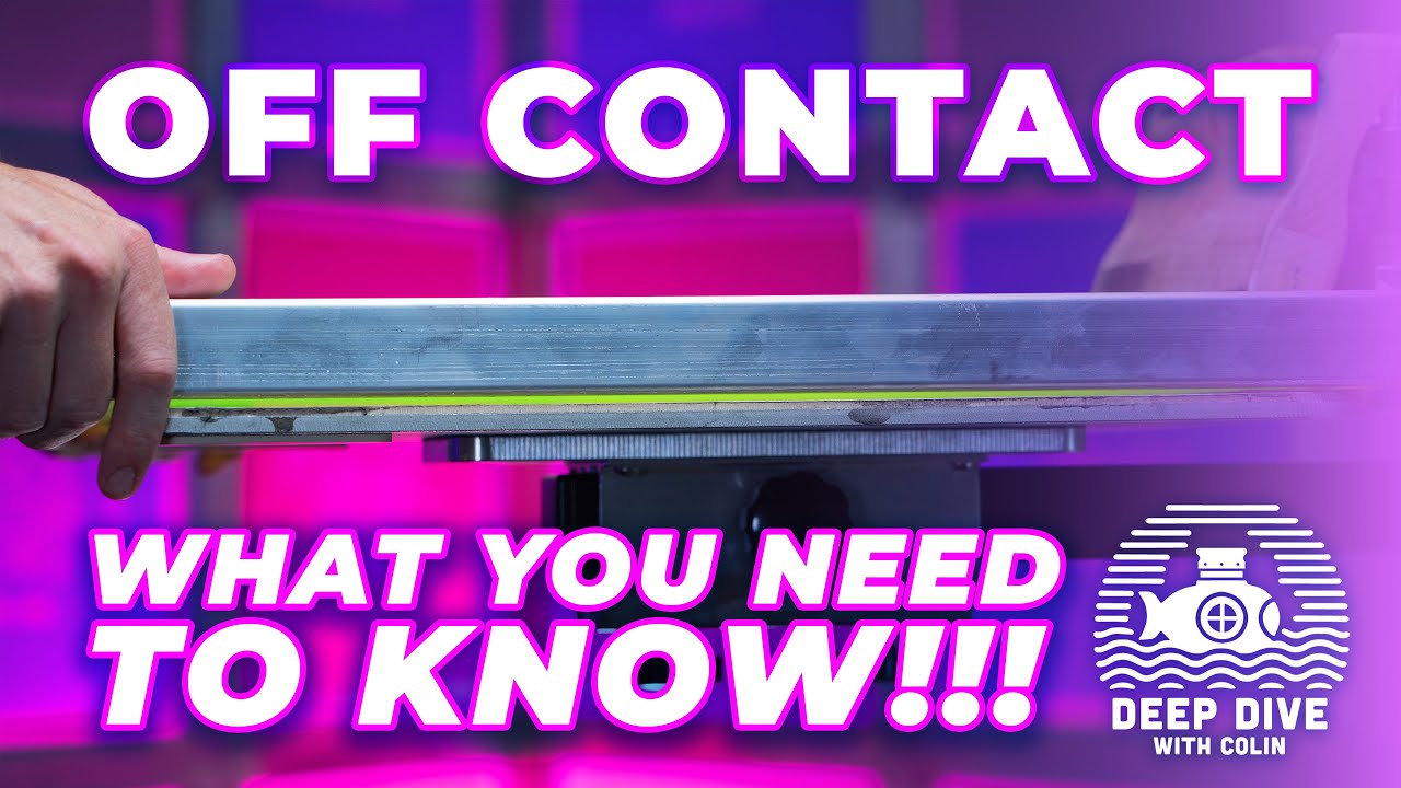 Functional Off-Contact For Great Screen Print Results | Deep Dive With ...