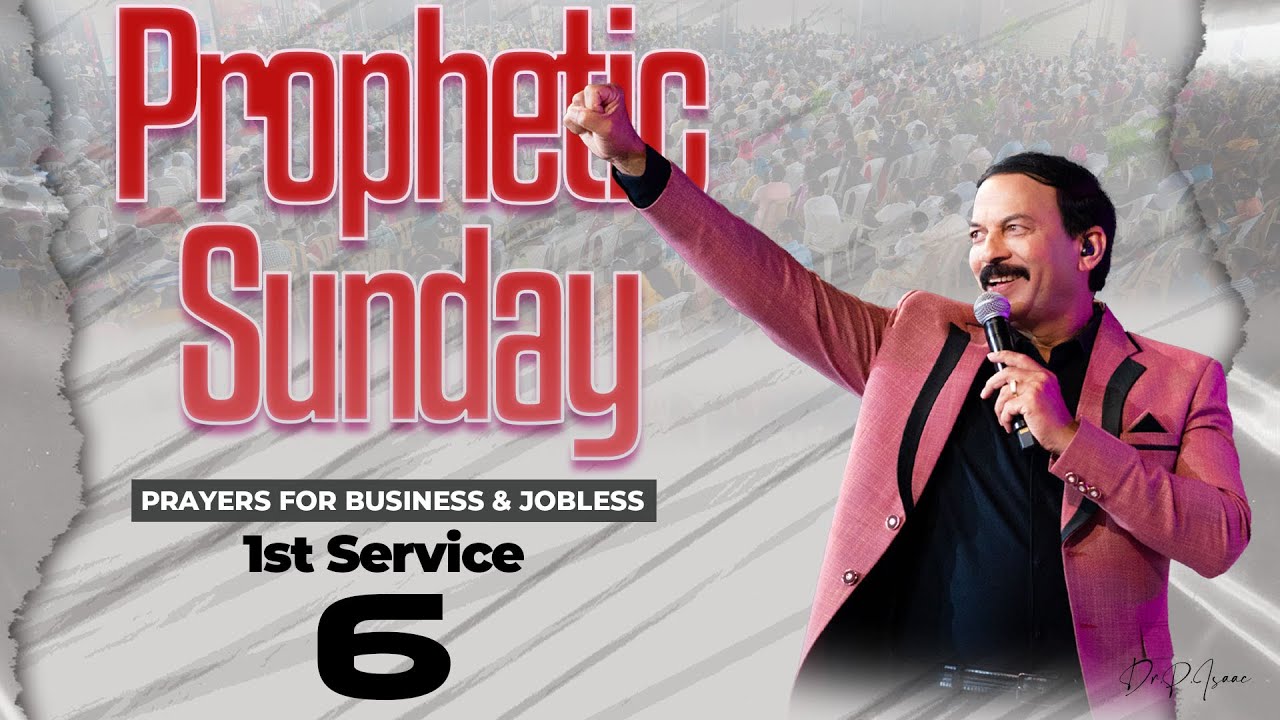 Prophetic Sunday Join our 1st Service || 21st Apr 2024 || Dr.Isaac ...