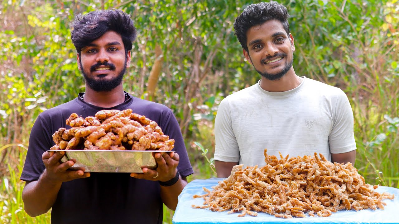 Sweet Ginger Chips | Ginger chips Recipe | Inchi mittai | Ginger Chips ...