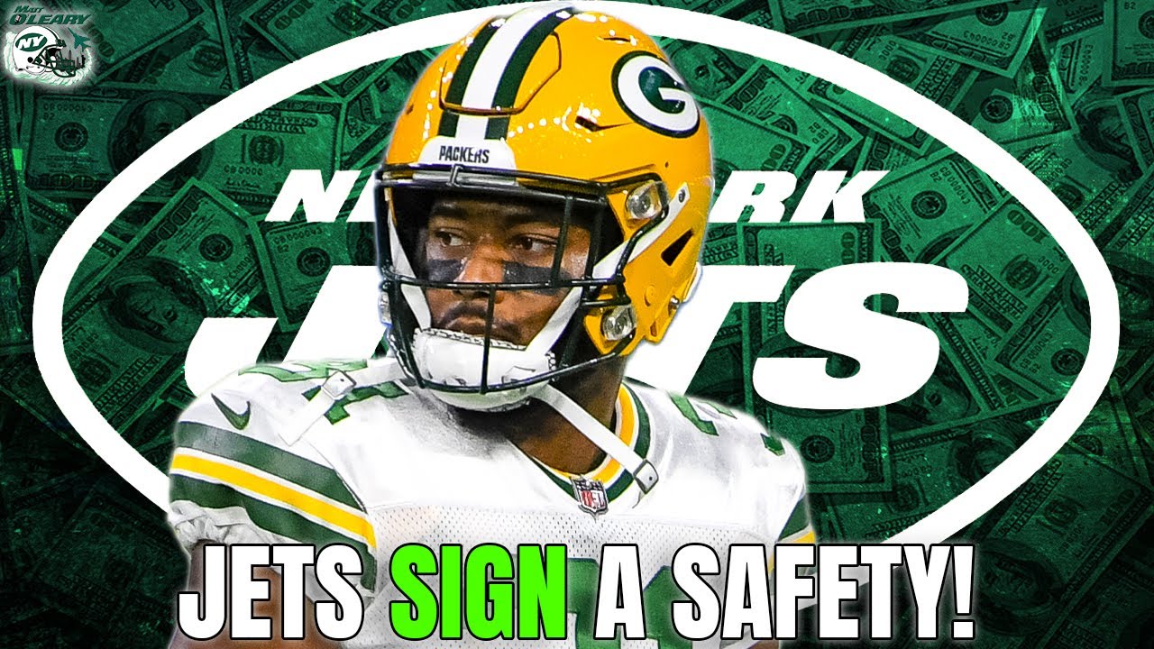 BREAKING: New York Jets Sign Safety Adrian Amos - YouTube