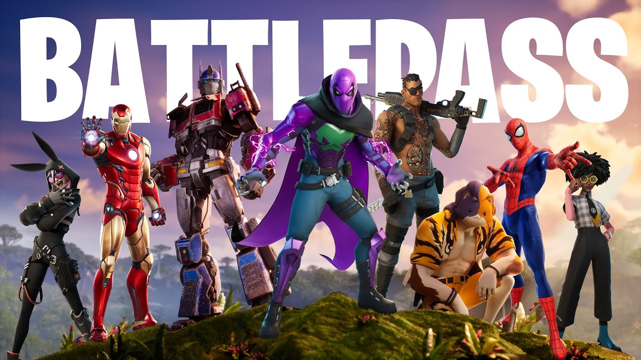 All Battle Pass Skins (25 Seasons) - YouTube