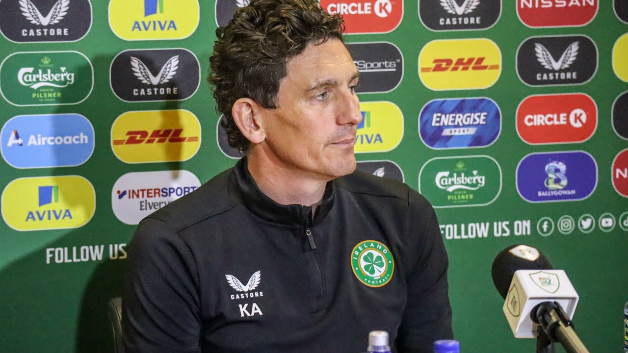 Keith Andrews | Ireland vs. Greece Euro 2024 Qualifiers Preview - YouTube