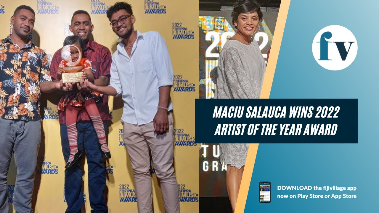 Maciu Salauca wins 2022 Artist of the Year Award - YouTube