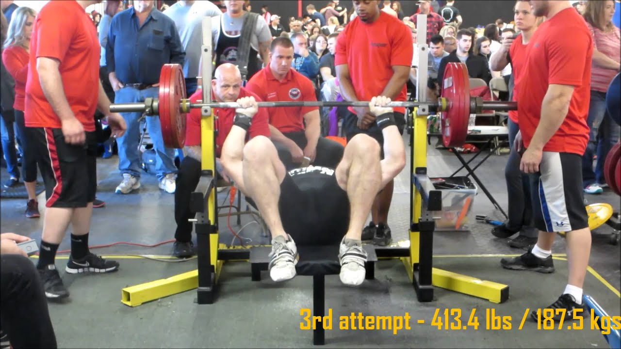 Pete Rubish (242 lbs) 1918 Total @ The Strongbox Pro AM - YouTube