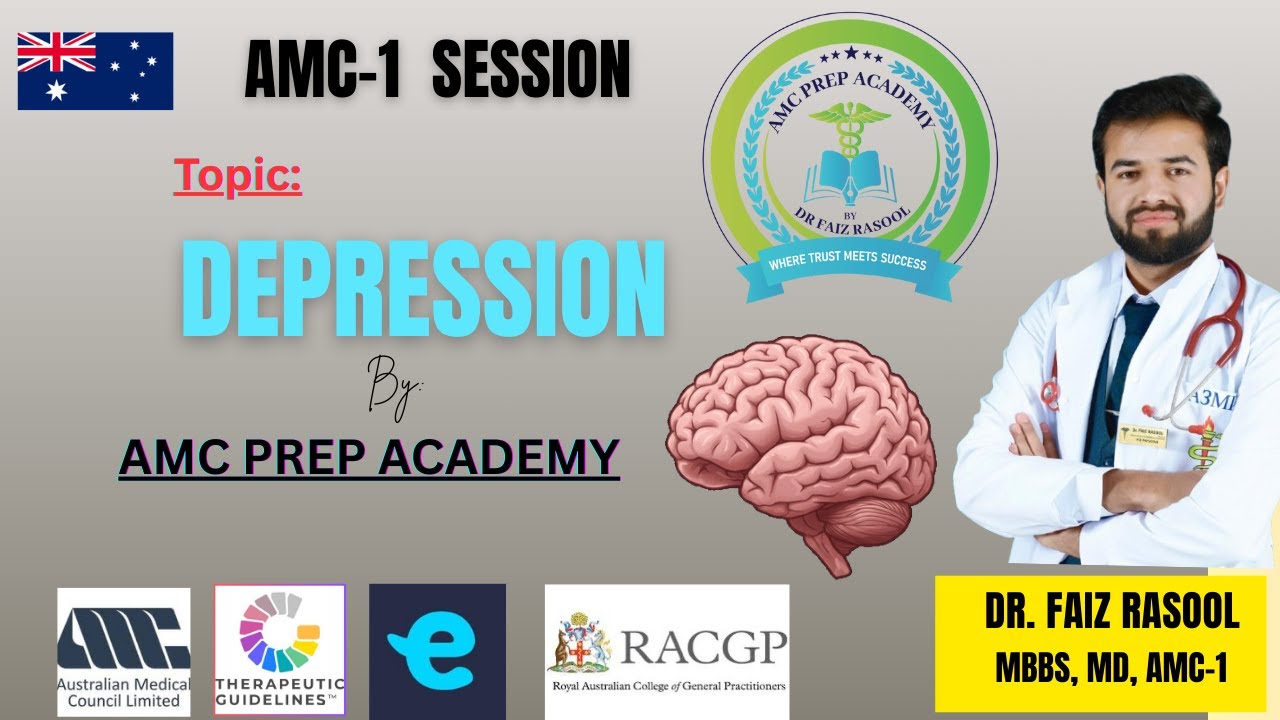 Depression and Management for AMC-1 | RACGP & Australian Guidelines ...