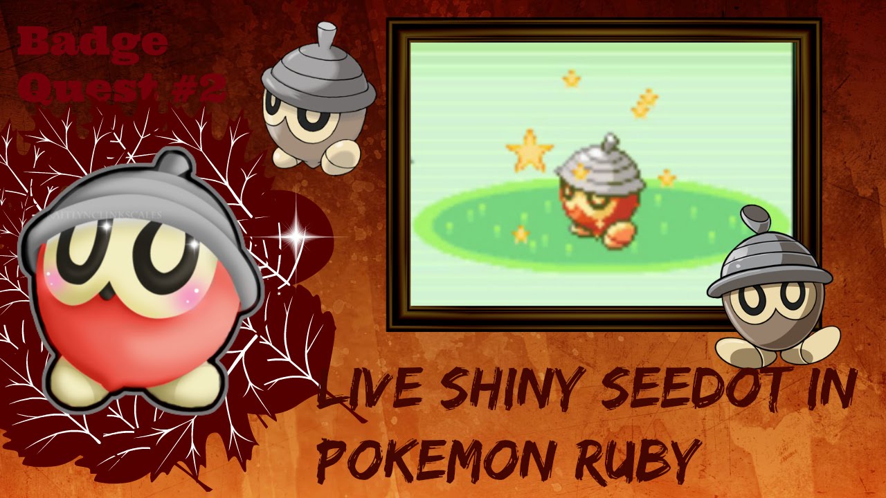 (Ruby BQ#2) (WSHC) Live Shiny Seedot on Pokemon Ruby (Twitch) w ...