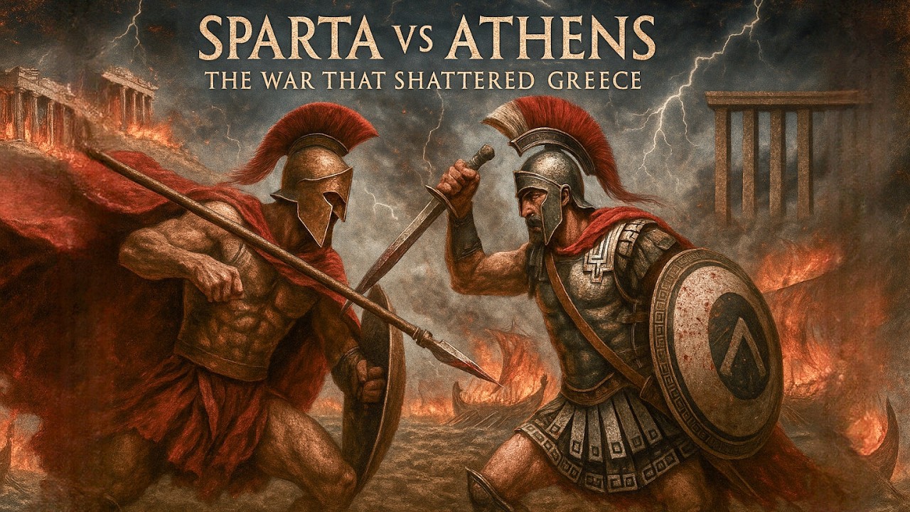 The Peloponnesian War: Sparta vs. Athens – The Clash that Destroyed ...