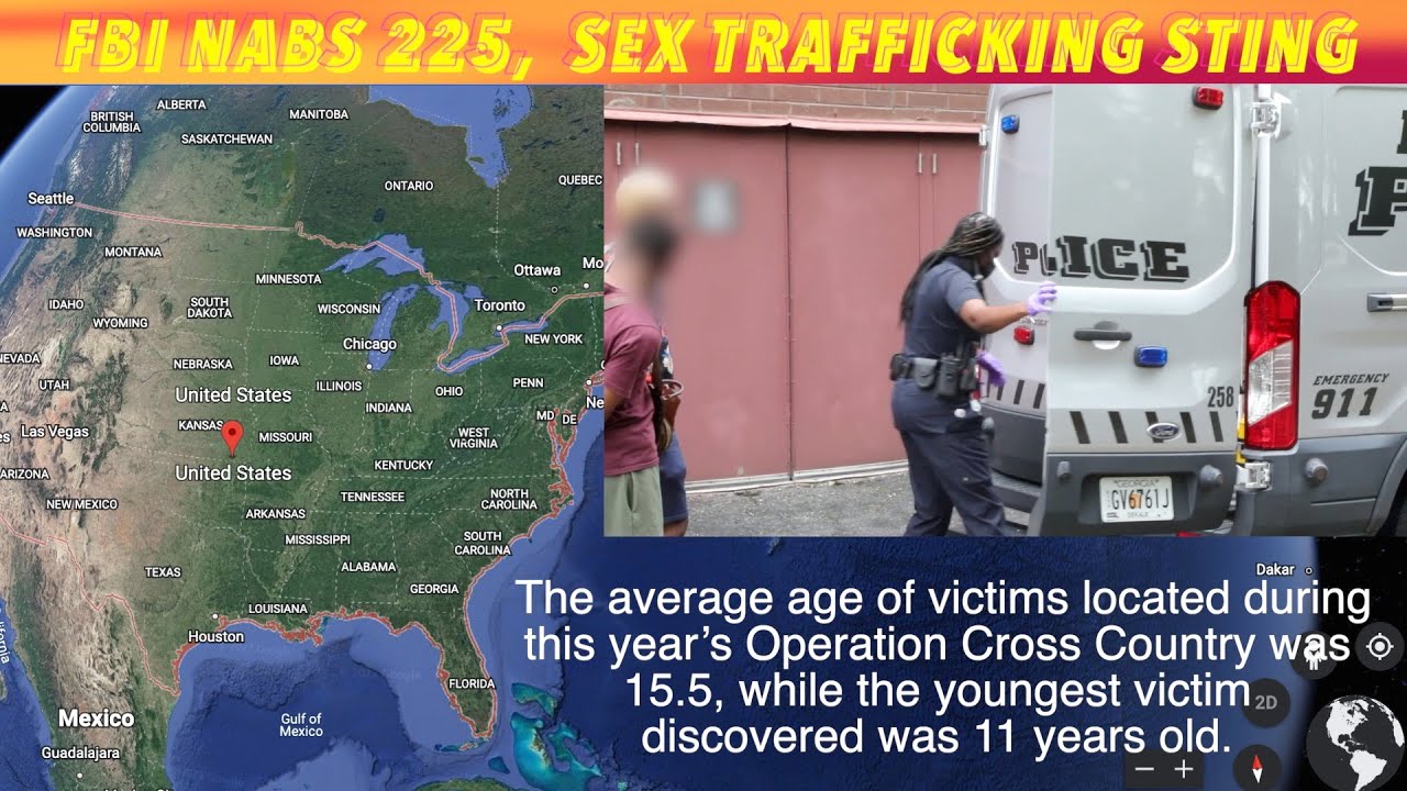 Fbi Conducts Nationwide Sting Operation On Sex Trafficking Youtube
