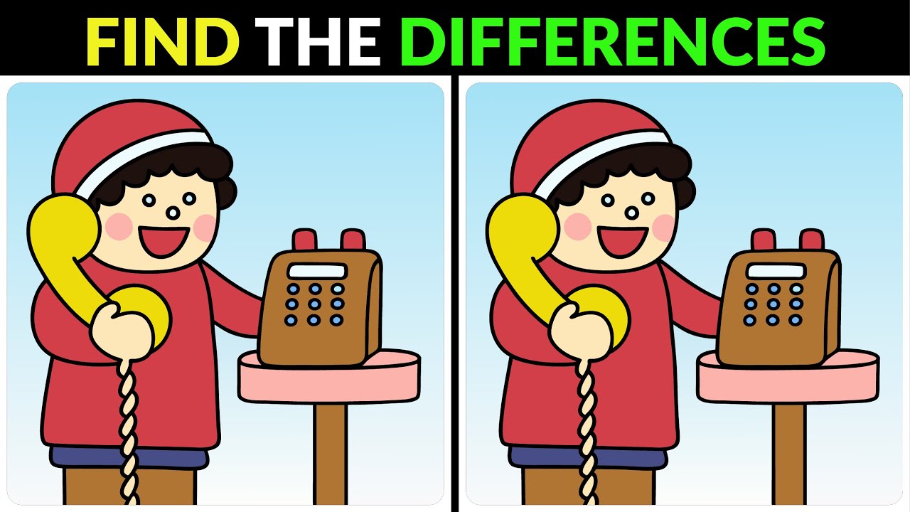 Can You Find All the Differences? Test Your Brain with Fun 'Spot the ...