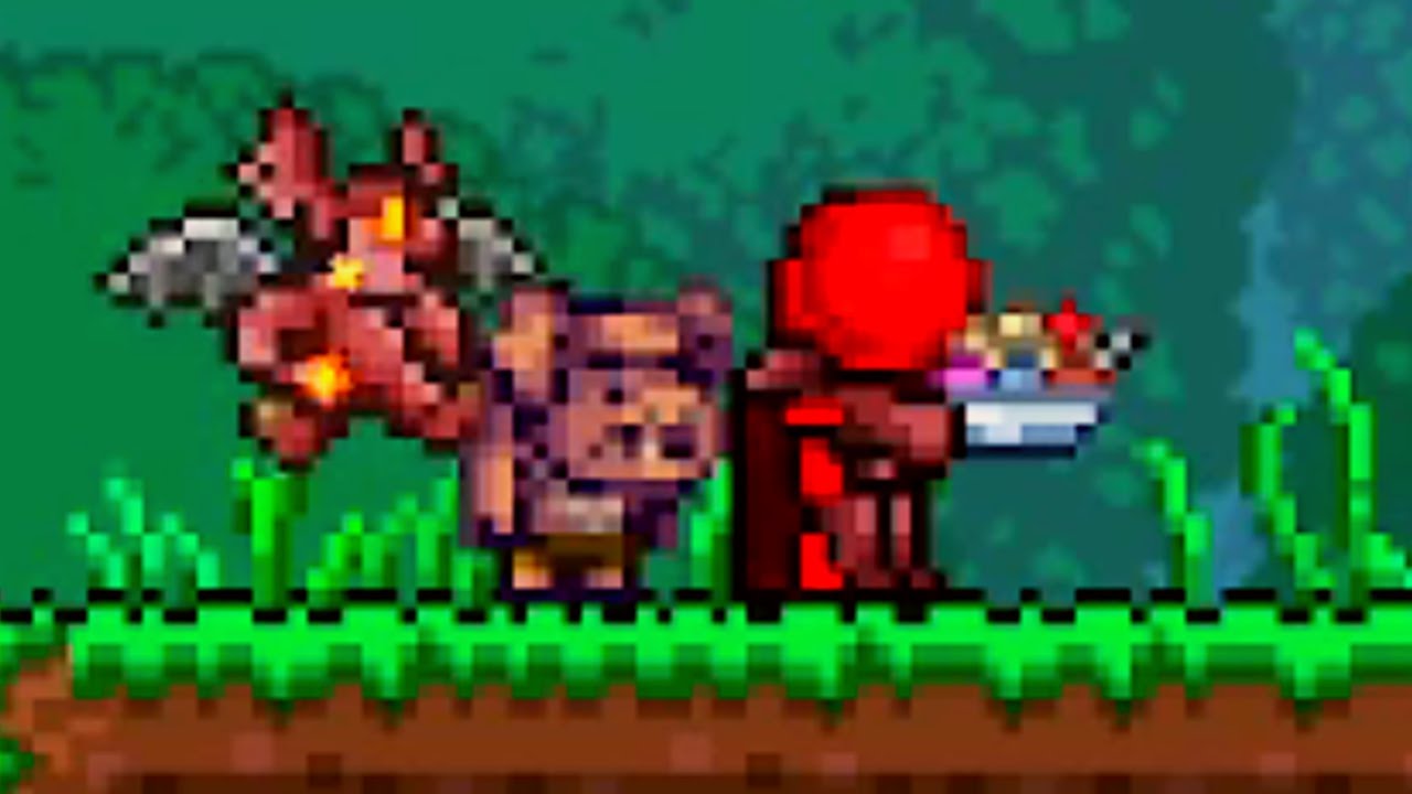 Terraria Being Sus for 16 Minutes - YouTube