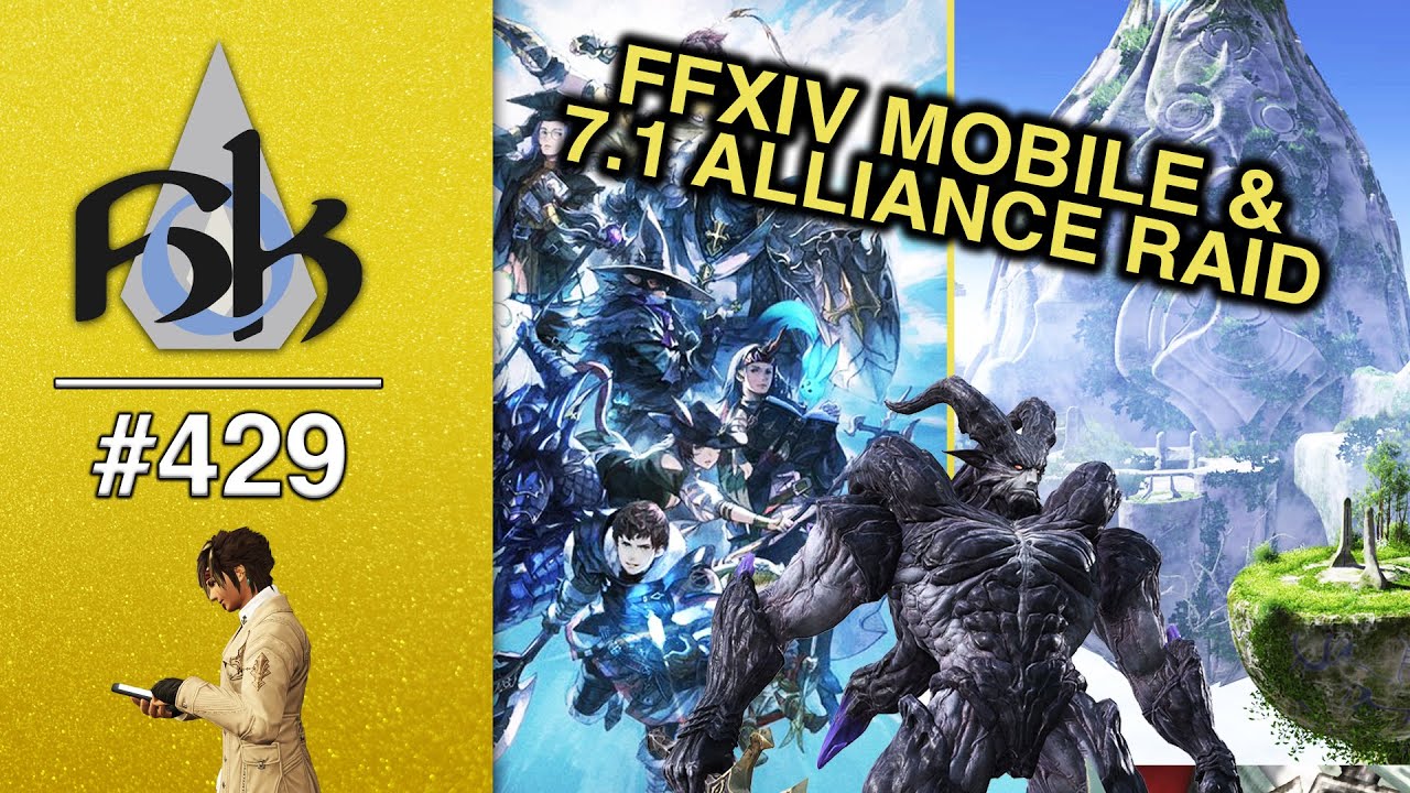FFXIV Mobile, 7.1 Alliance Raid & Pelupelu (SPOILERS) | SoH | #429 - YouTube